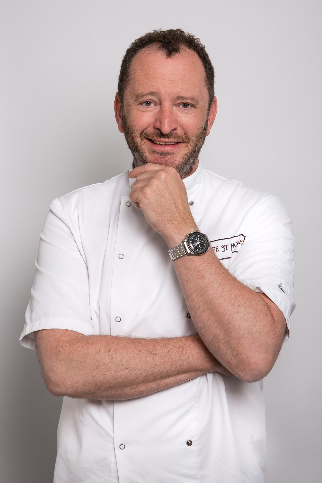 Neil Forbes' Charred Nectarine, Coppa & Black Mount Goat’s Cheese Salad ...